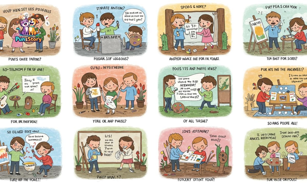 320+ Hilarious Art Puns & Creative Jokes for Artists