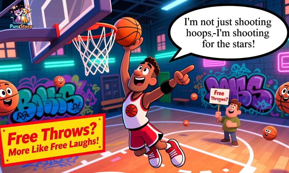390+ Fun Basketball Puns You’ll Love : Swish and Smile