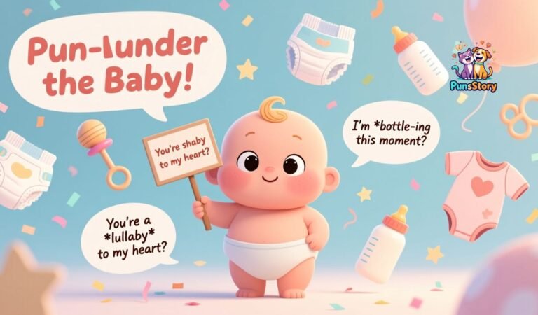 380+ Baby Puns So Funny & Cute You’ll Smile Instantly
