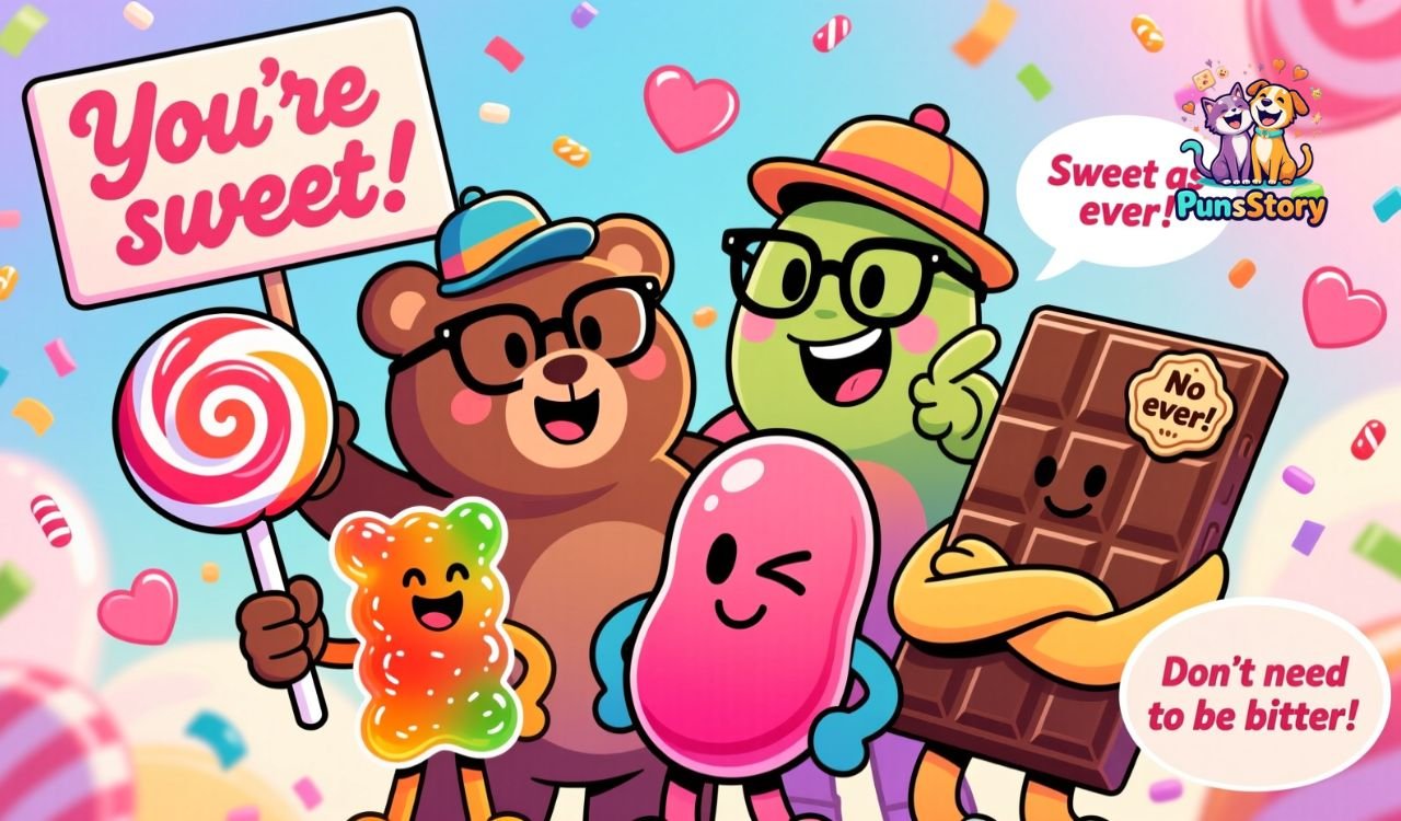 750+ Candy Puns So Sweet They’ll Sugarcoat Your Mood