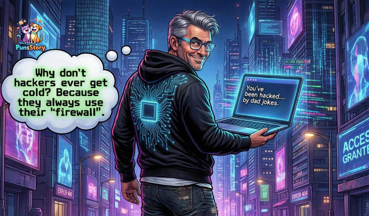 780+ Cyber Puns: Hilarious Tech Jokes & Digital Humor